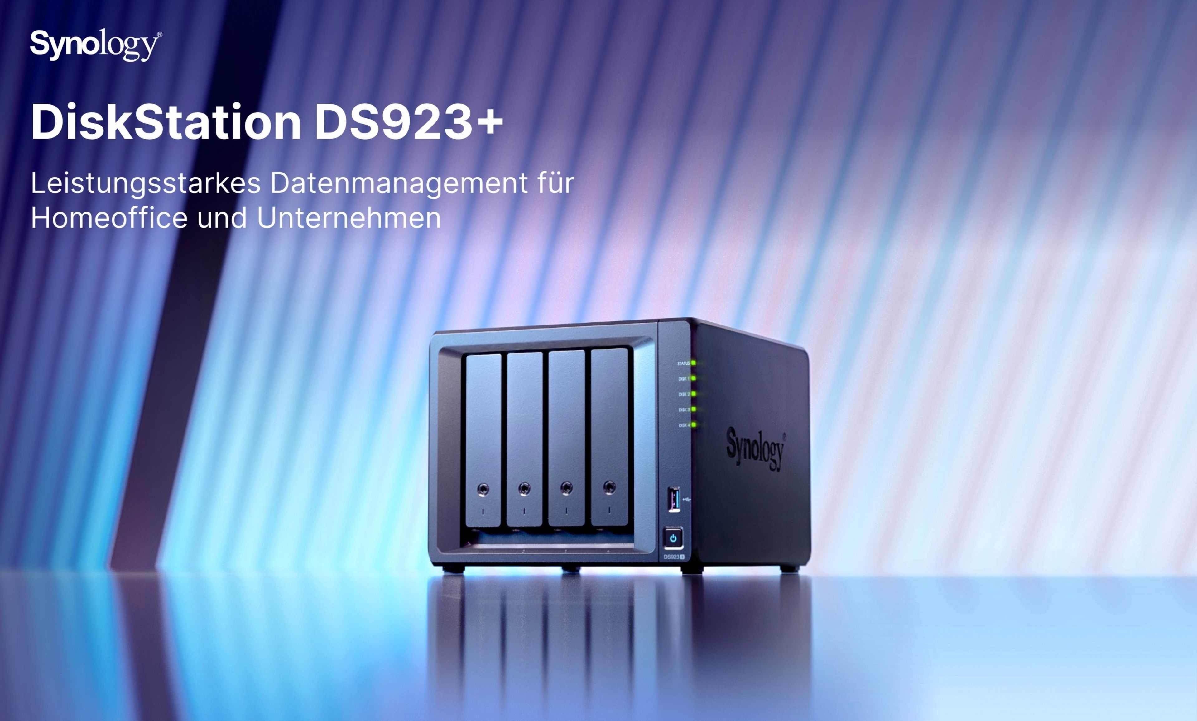 Synology DS923+: Neues 4-Bay-NAS mit bis zu 625 MB/s - Hardwareluxx