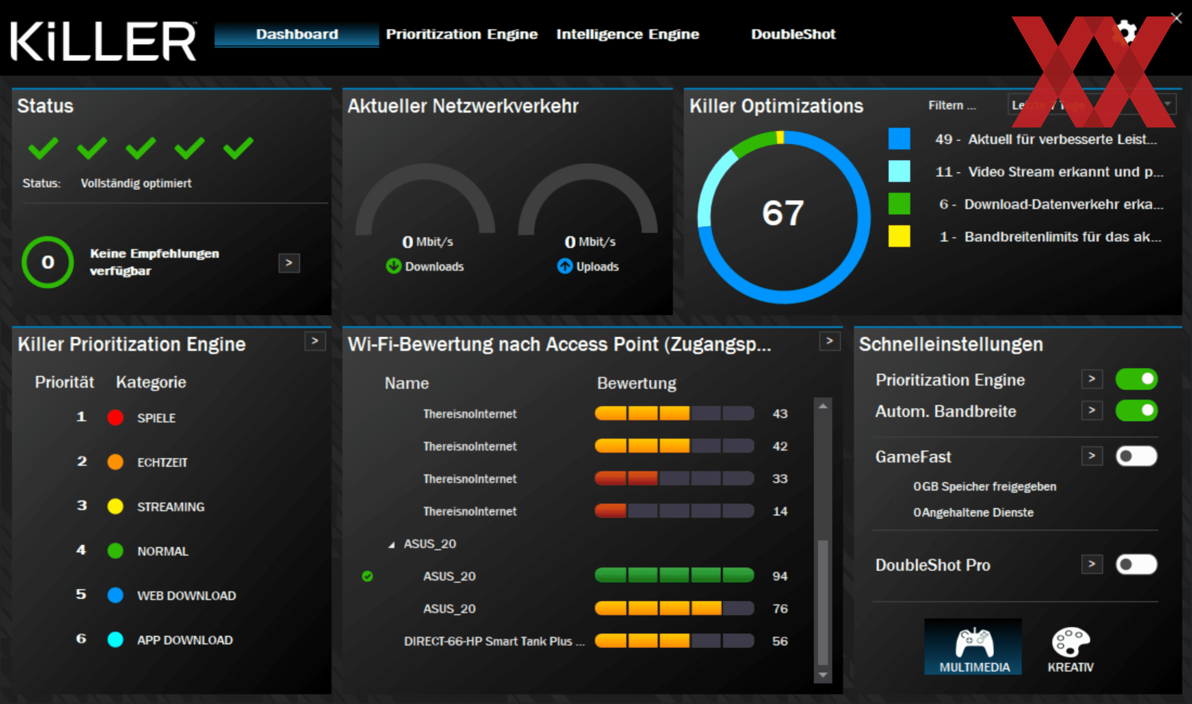 Schnelles WLAN zum Nachrüsten: Intel Killer Wi-Fi 6E AX1675 im Test ...