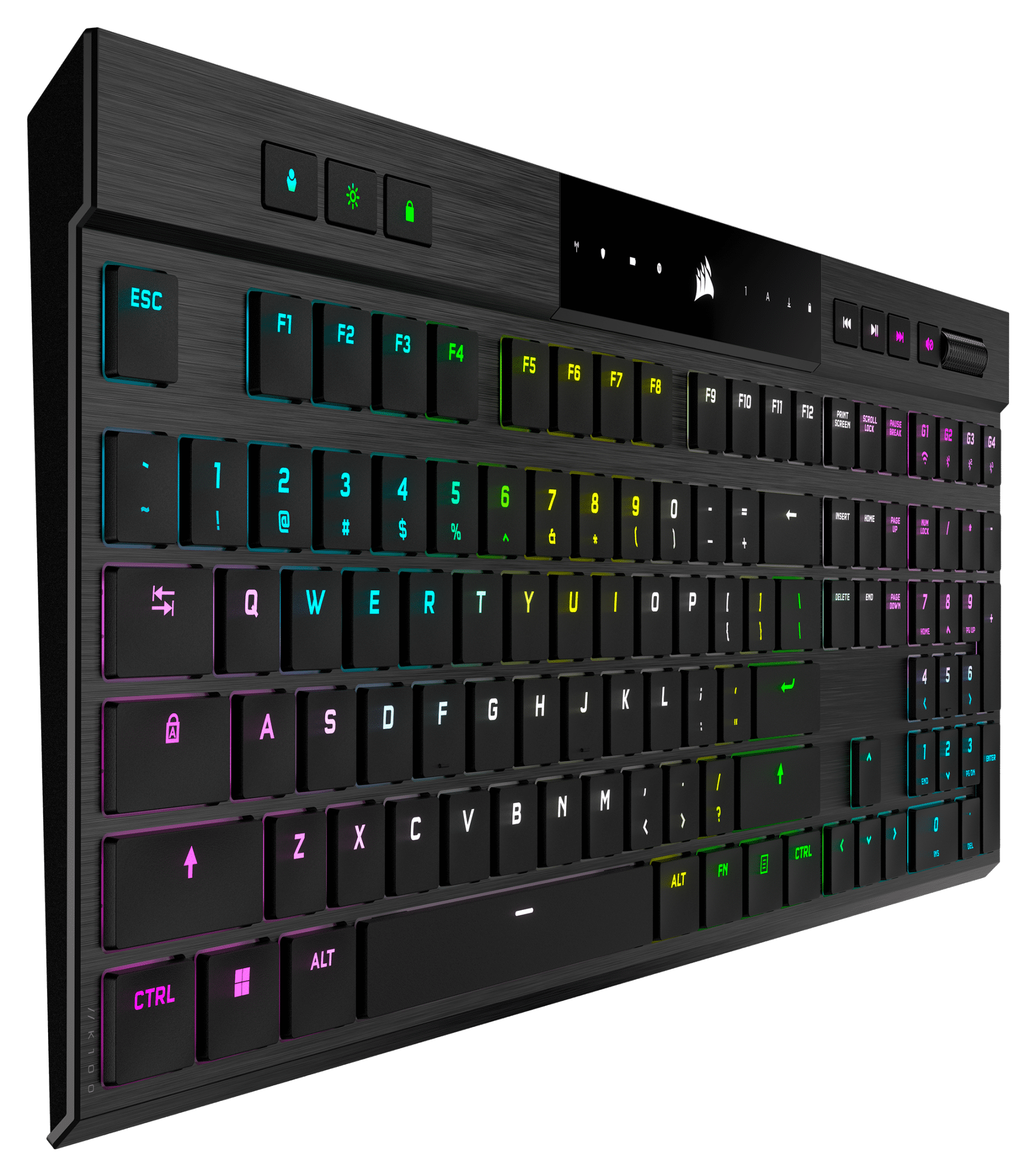 Corsair K100 AIR Wireless: тонкая беспроводная механическая клавиатура ...