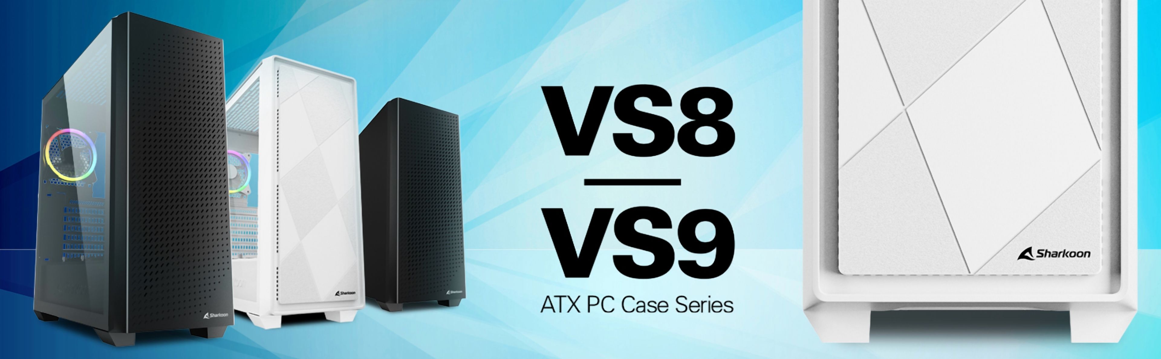 Sharkoon VS8 & VS9: Minimalistische Gehäuse für jeden Einsatzzweck - Hardwareluxx