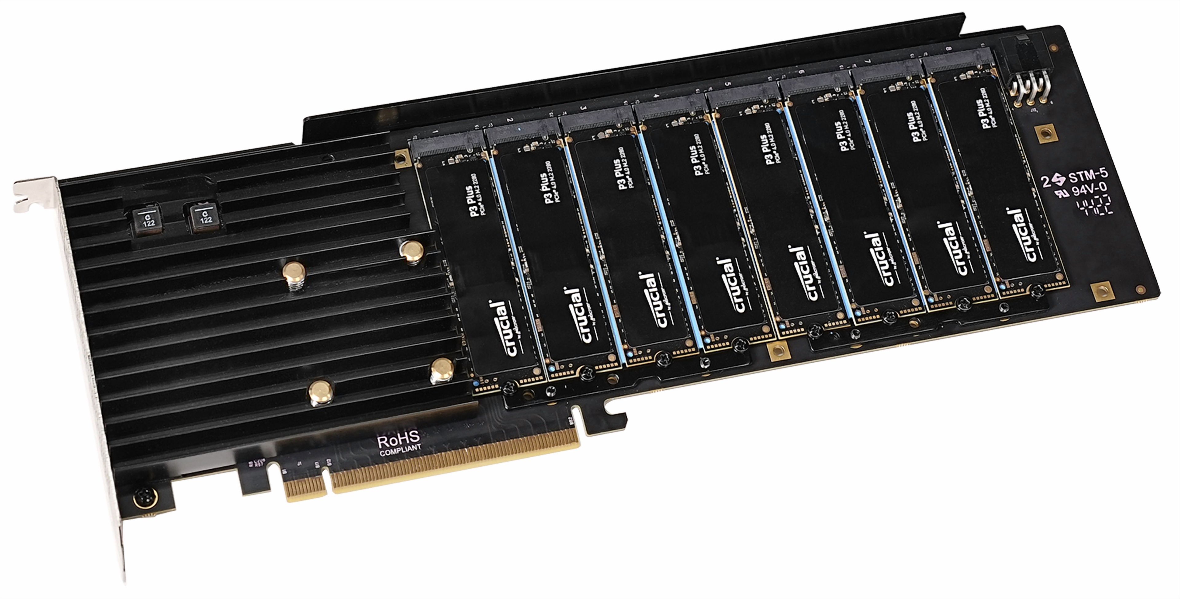 Sonnet M.2 8×4 Silent: PCIe-Erweiterungskarte für bis zu acht M.2-SSDs - Hardwareluxx