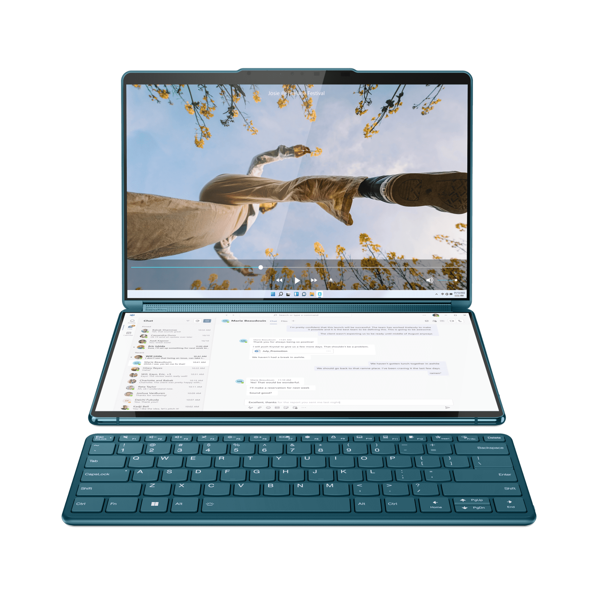 Lenovo Yoga Book 9i ультрабук с двумя дисплеями Oled Hardwareluxx