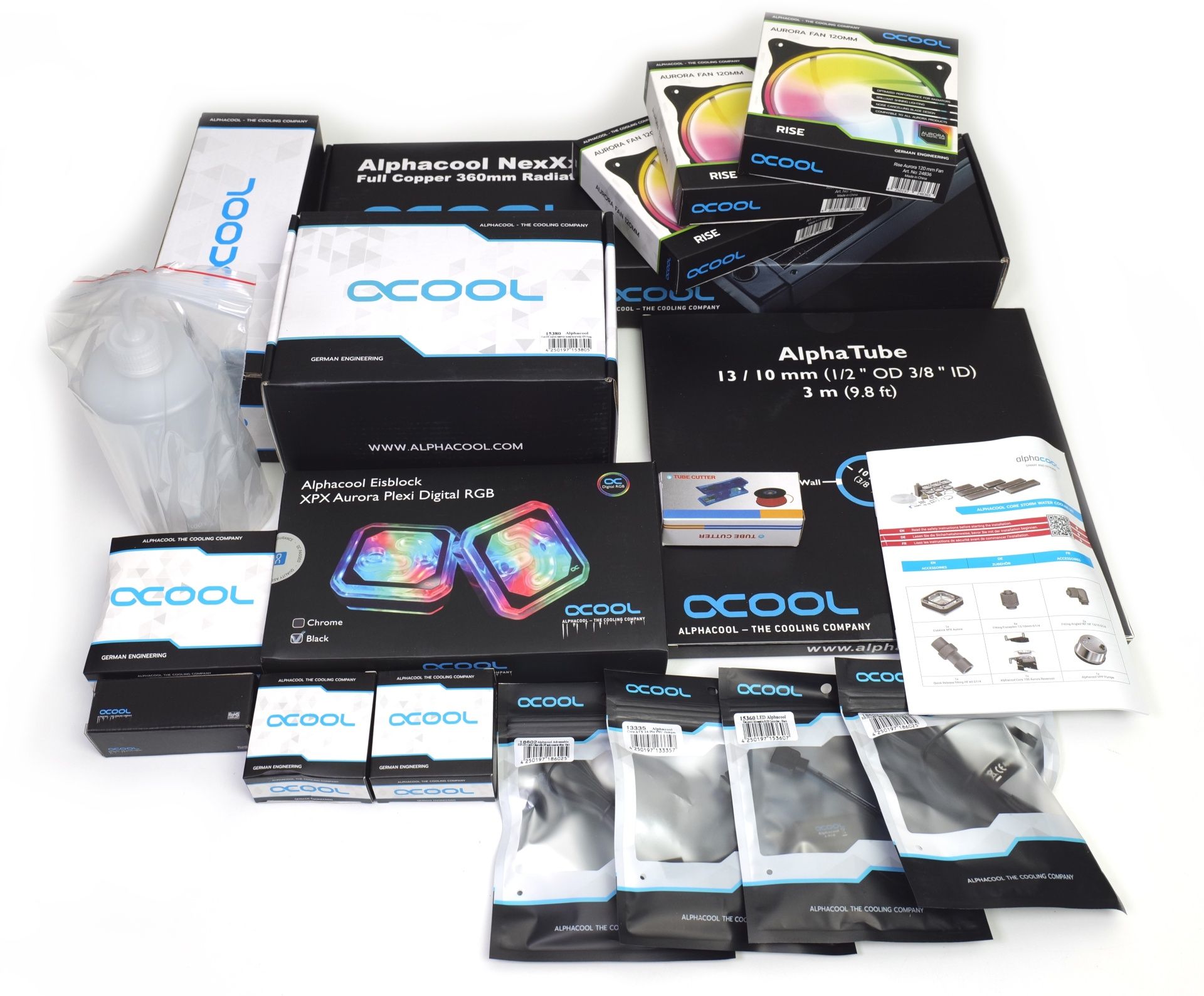 Тест и обзор: Alphacool Core Storm 360mm XT45 – производительная ...