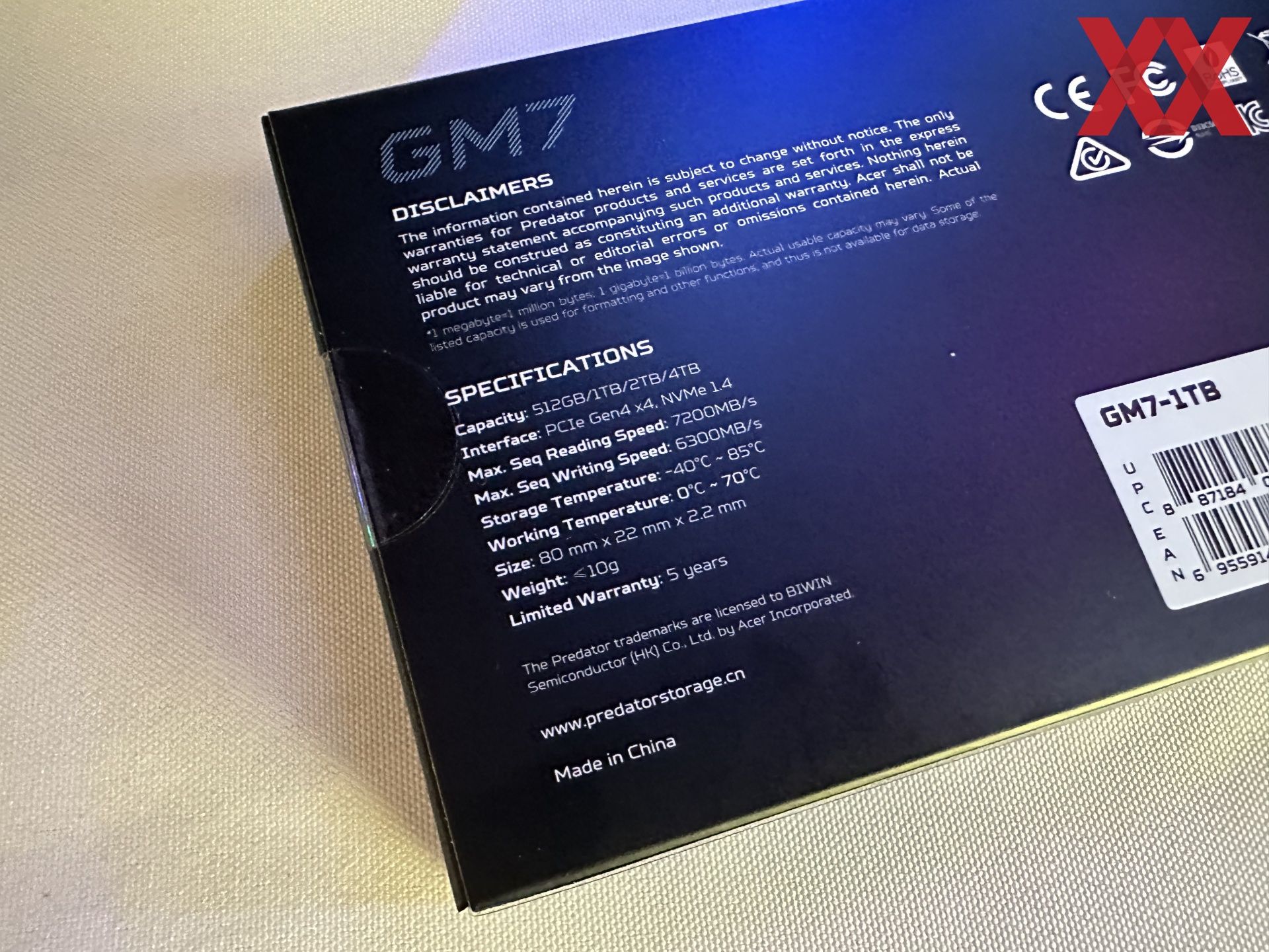 Acer Predator GM7 – скоростной накопитель с поддержкой PCIe 4.0 x4 на новом контроллере ...