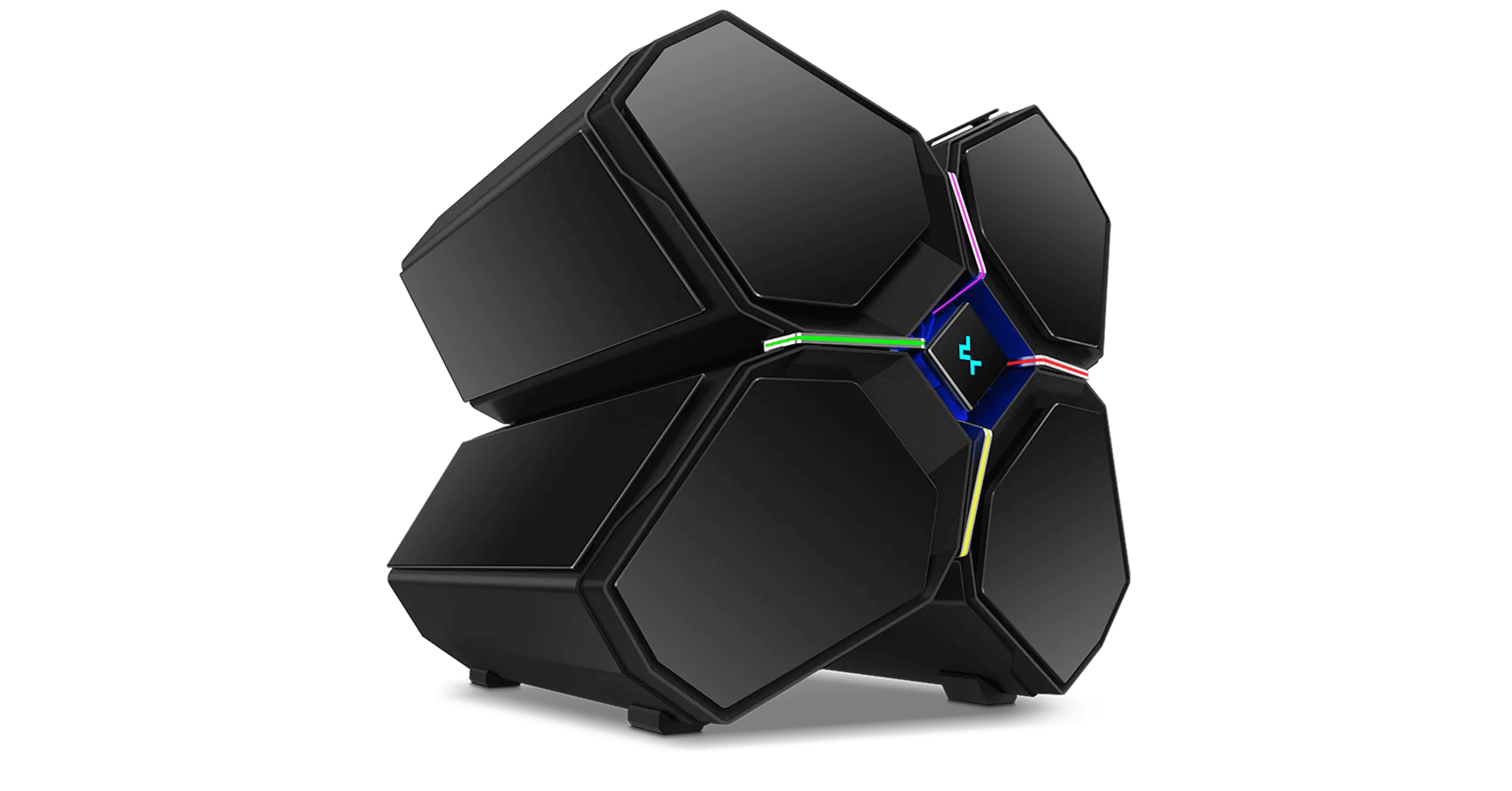 Quadstellar-Infinity-Gehäuse: DeepCool sorgt mit ungewöhnlichem Design ...