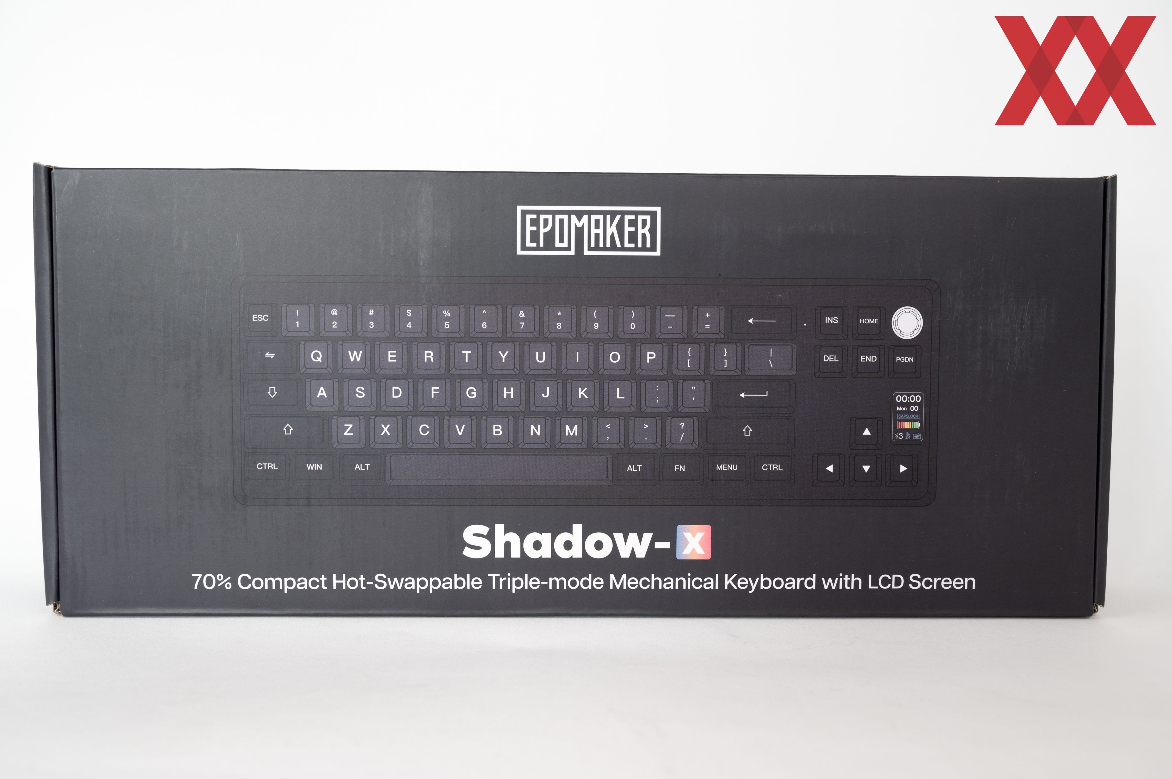 Epomaker Shadow-X im Test: Kompakte Tastatur mit kleinem Display ...