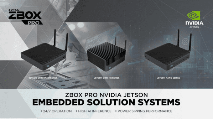 ZOTAC Jetson-Serie: ARM-basierte Embedded-Plattformen vorgestellt ...