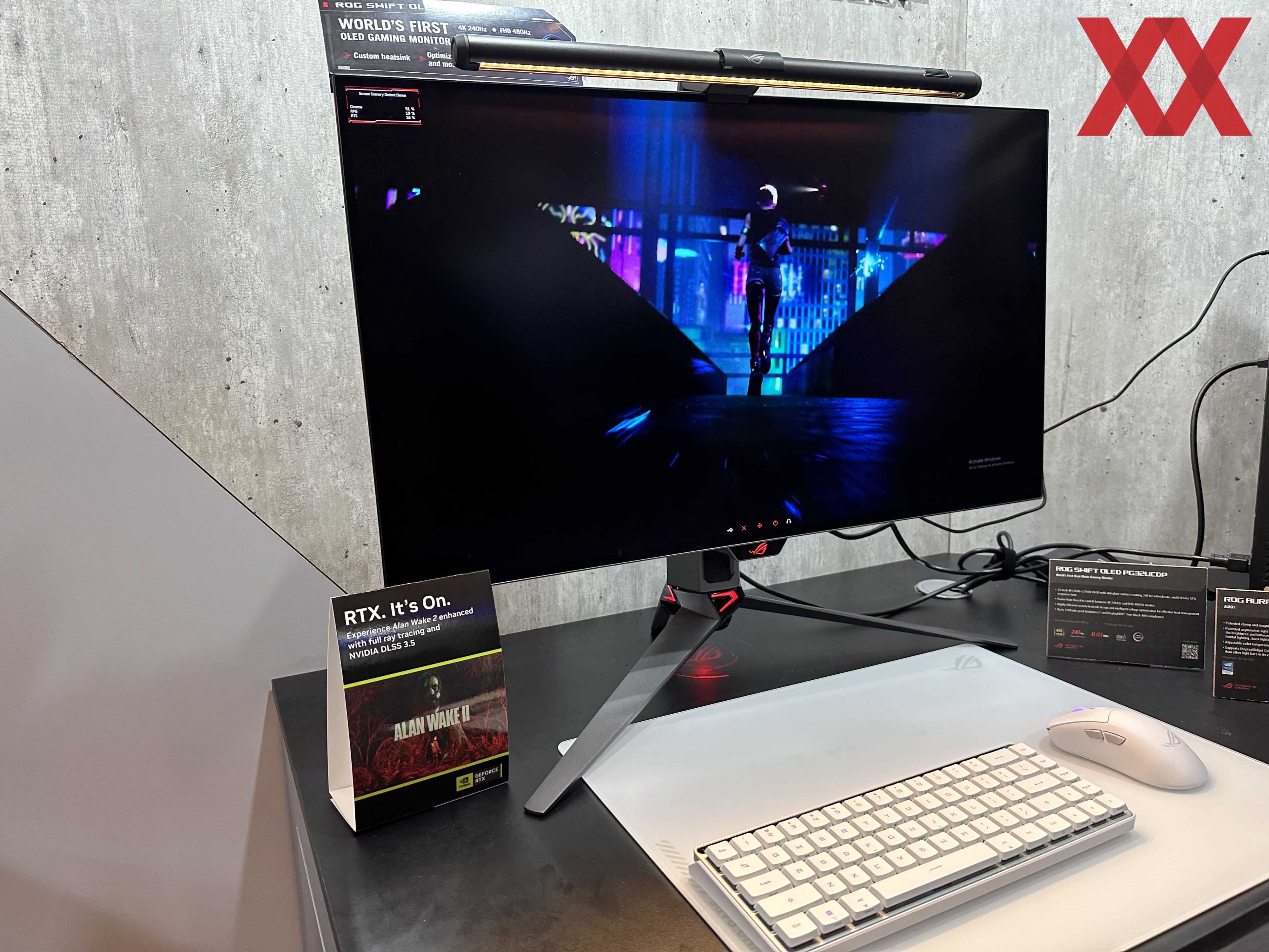 Wahlweise 240 oder 480 Hz: ASUS zeigt den ROG Swift OLED PG32UCDP - Hardwareluxx