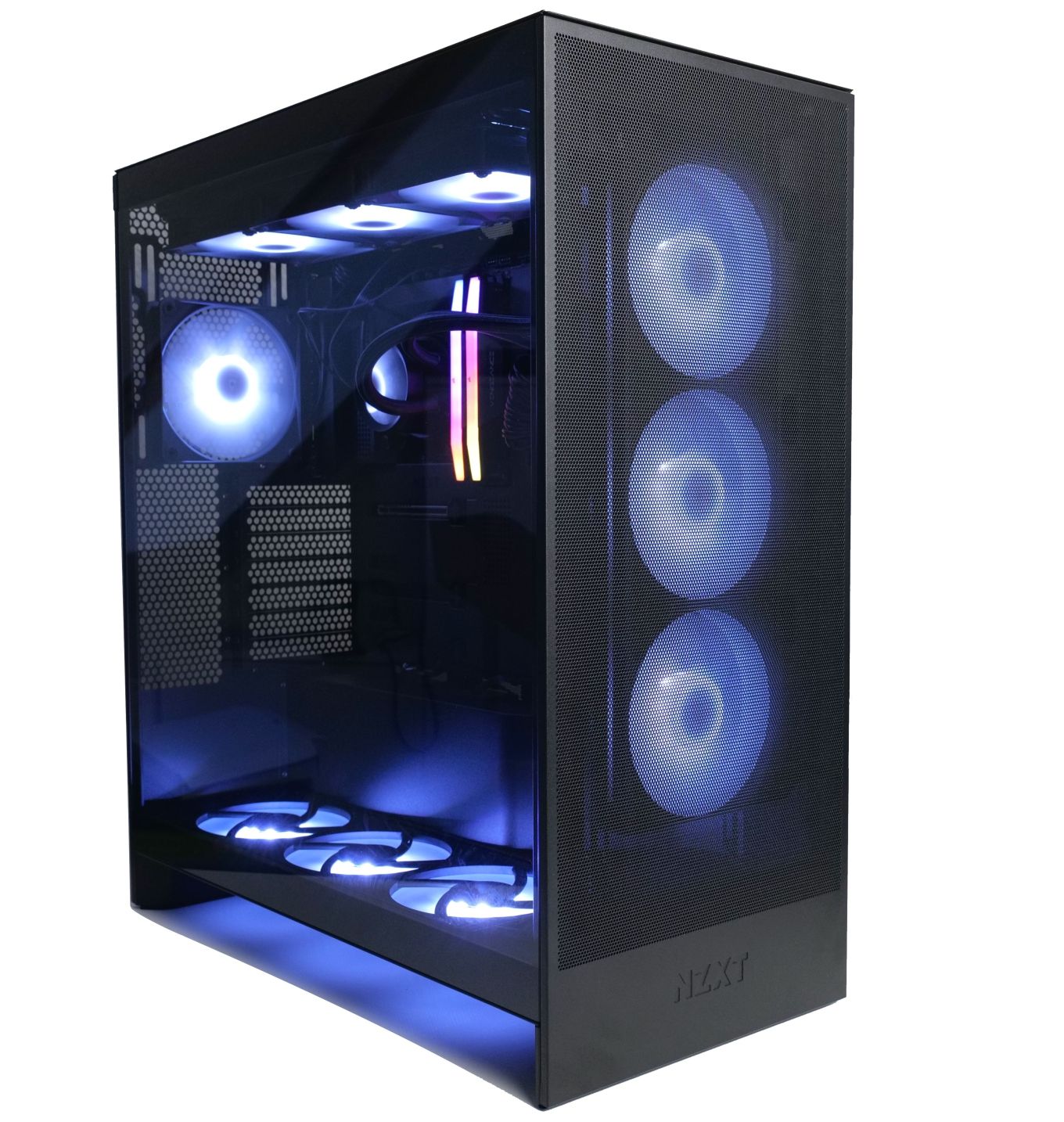 NZXT H7 Flow RGB (2024) im Test: Airflow-Gehäuse mit aufgepepptem Aufbau