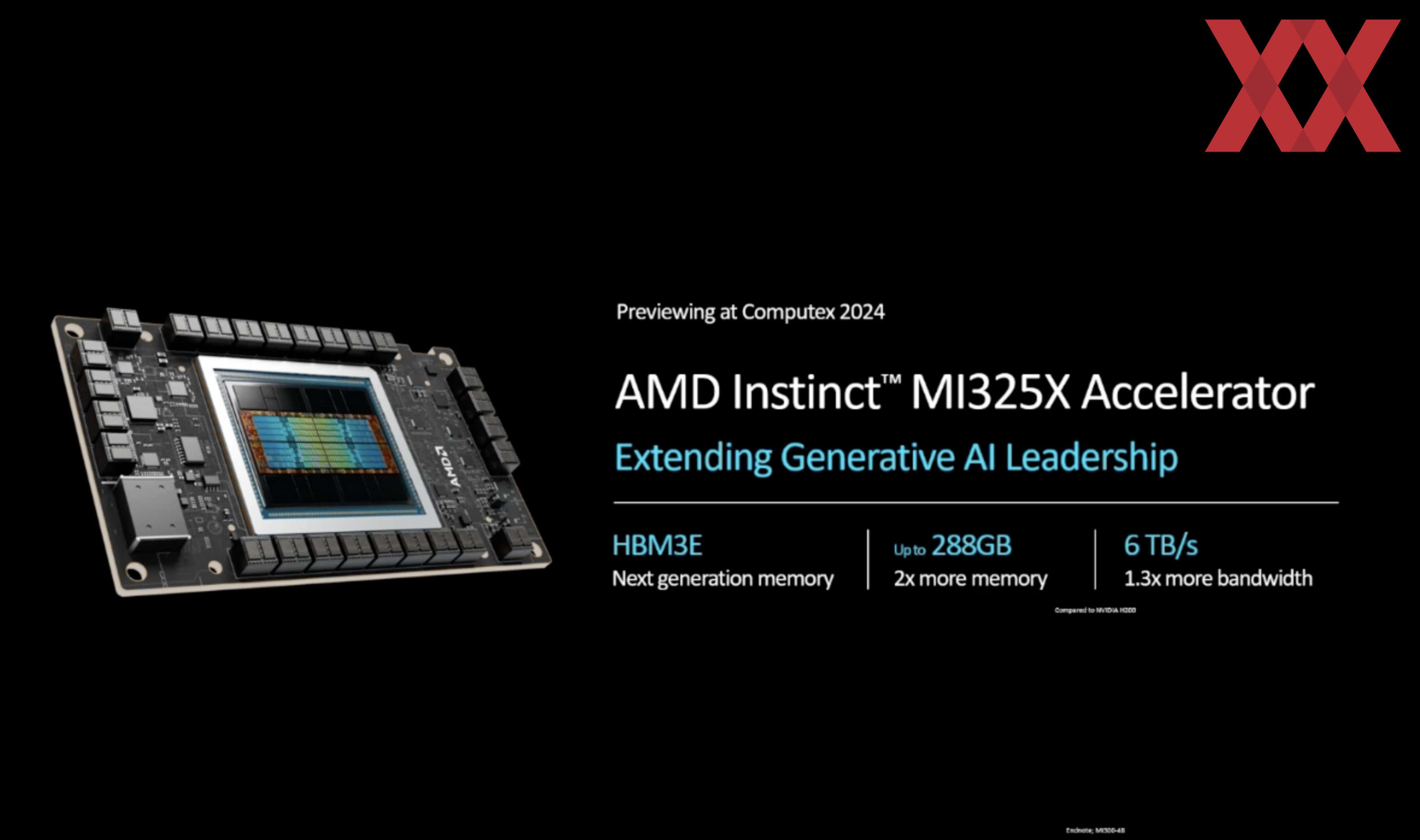 AMD Instinct MI325X: Dank HBM3e mehr Speicher und Bandbreite - Hardwareluxx