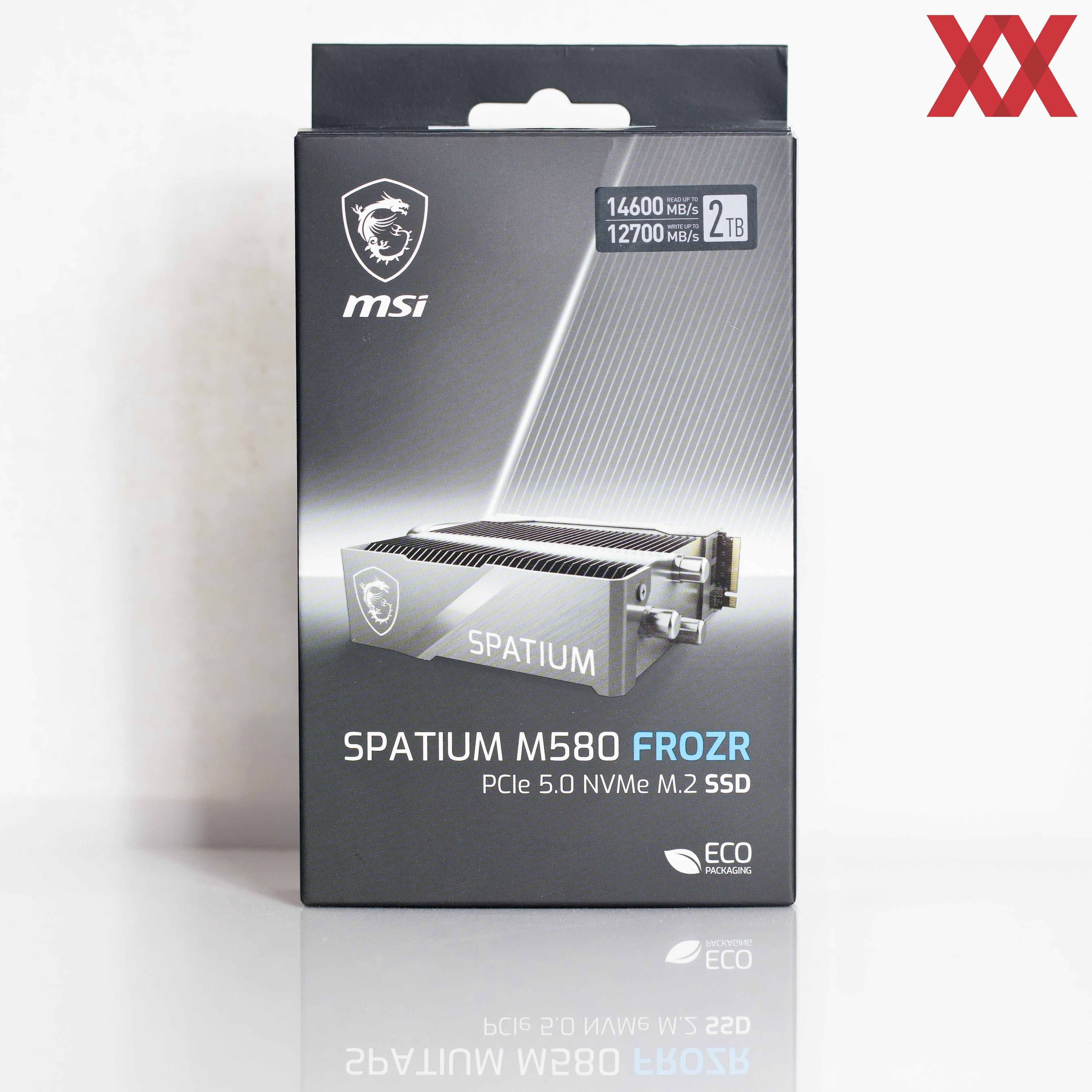 MSI Spatium M580 FROZR im Test: Refresh mit massiver Kühlung - Hardwareluxx