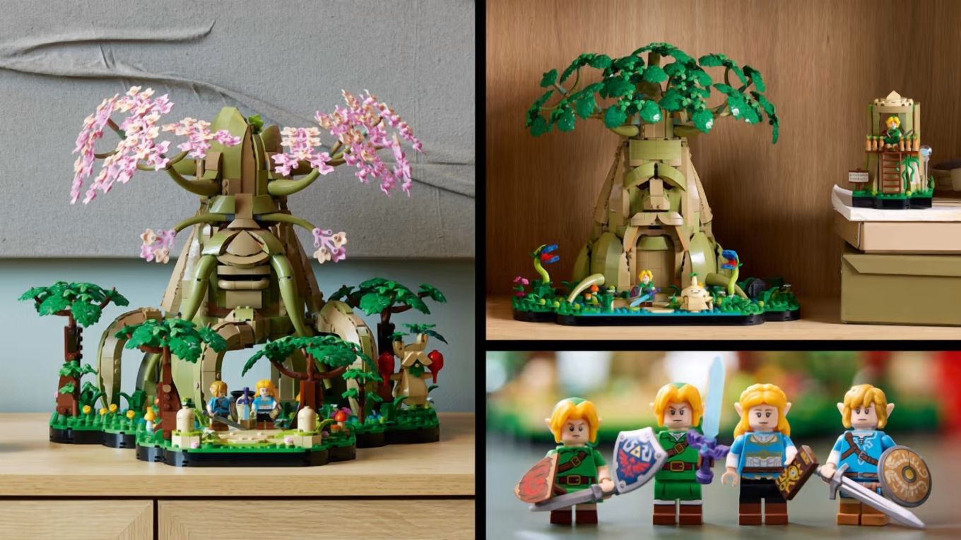 Klemmbausteine statt Pixel: Der Deku-Baum aus Zelda erhält sein eigenes Lego-Set - Hardwareluxx