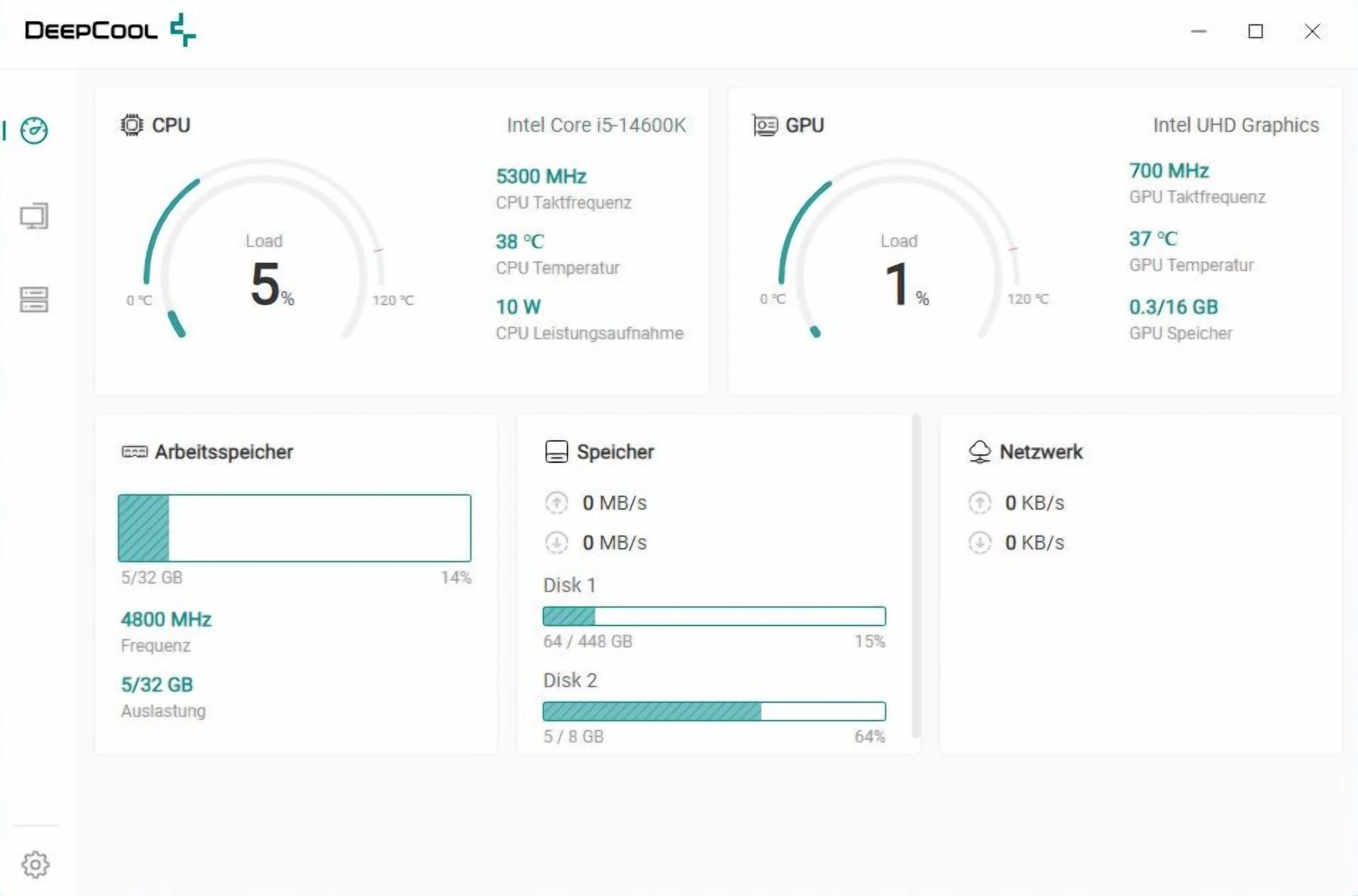 Die DeepCool-Software - Seite 5 - Hardwareluxx