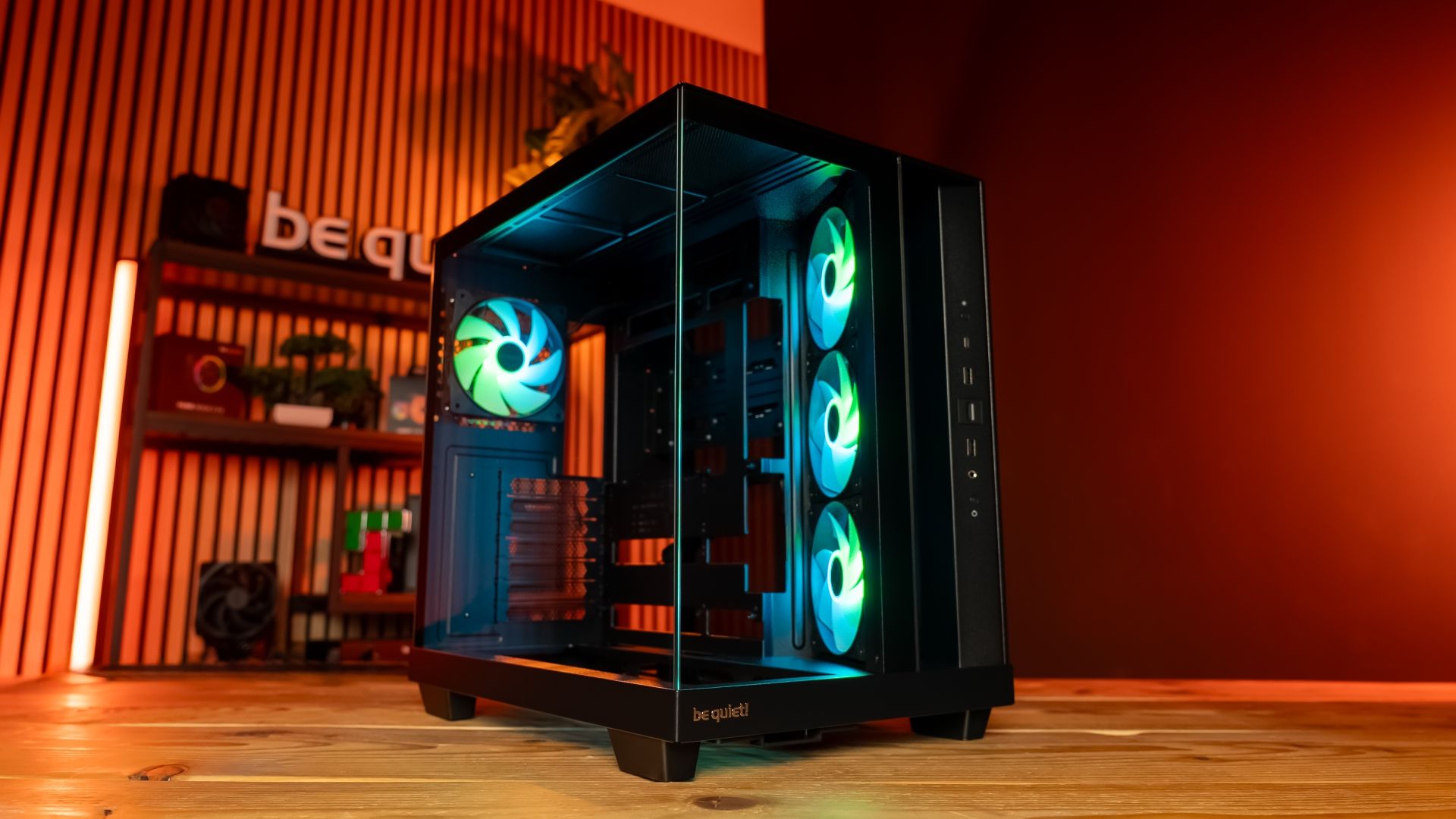 be quiet! Light Base 500 LX und Light Base 500: Show-Gehäuse wahlweise ...