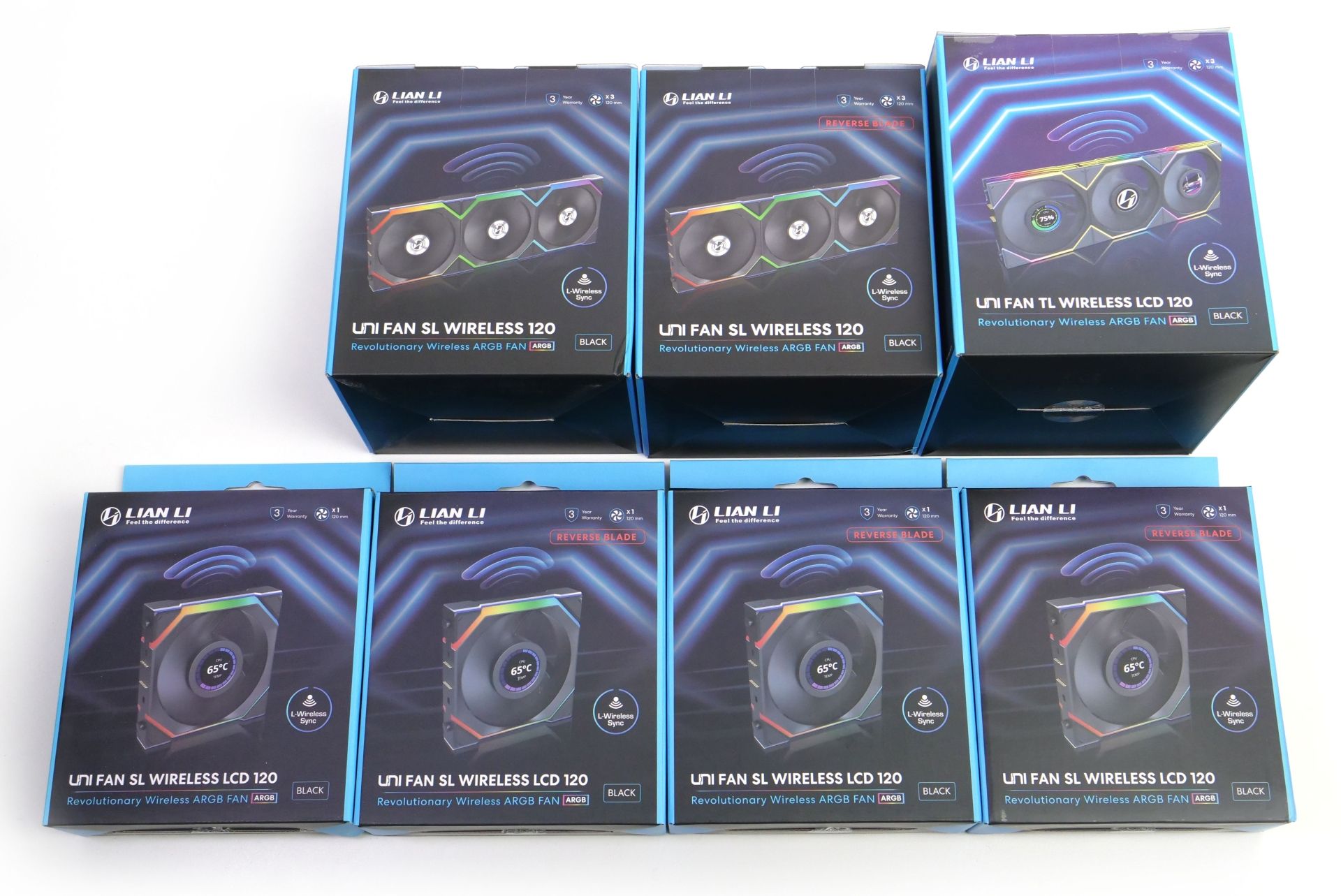 Тест и обзор: Lian Li Uni Fan SL Wireless LCD 120 ARGB и Uni Fan SL ...